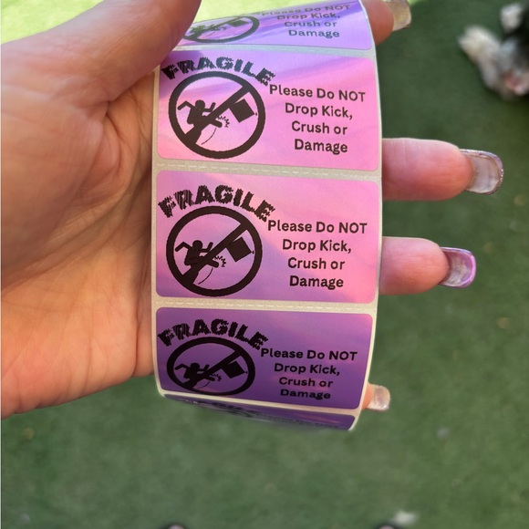 Hand Crafted | Office | 0 Fragile Package Labels In An Original Design ...